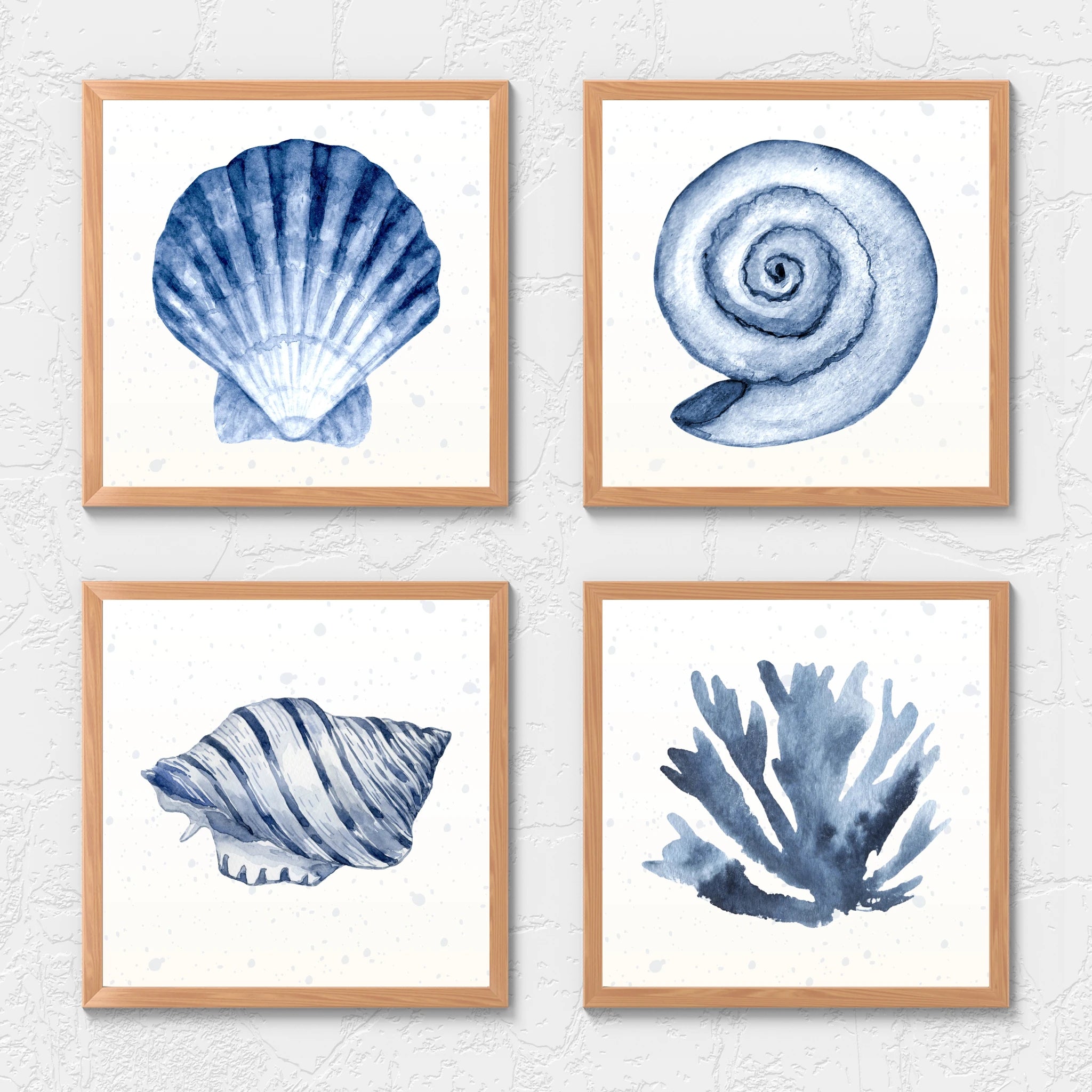 Shells & Sea Life | Printable Coastal Wall Art – Coastal Gifts